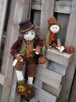 14 Knitted Rag Doll Free Patterns ⋆ Bright Stuffs