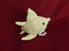 8 Shark Free Knitting Patterns ⋆ Bright Stuffs