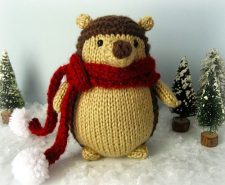 13 Knitted Hedgehogs Free Patterns ⋆ Bright Stuffs