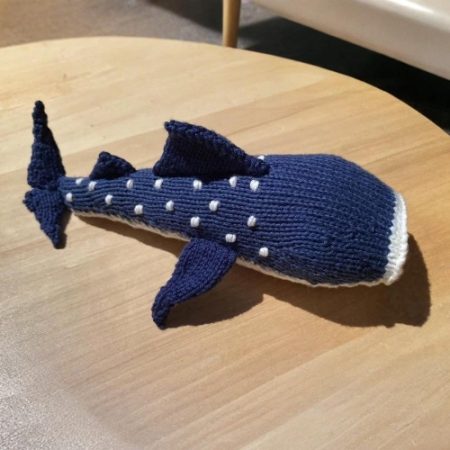 8 Shark Free Knitting Patterns ⋆ Bright Stuffs