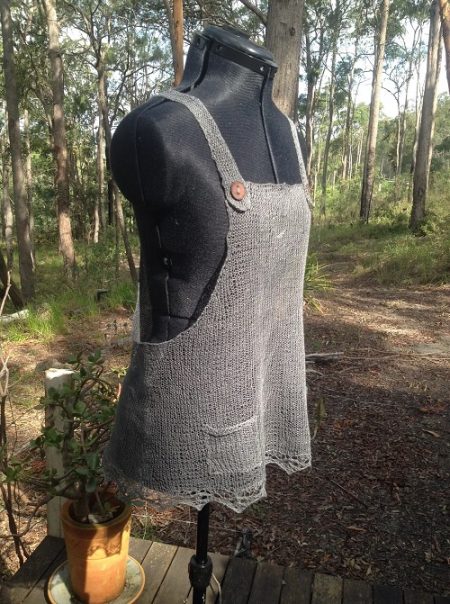 10 Knitted Apron Free Patterns ⋆ Bright Stuffs
