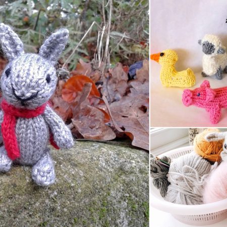 12 Free Rabbit Knitting Patterns ⋆ Bright Stuffs