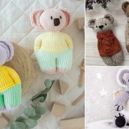 12 Free Rabbit Knitting Patterns ⋆ Bright Stuffs