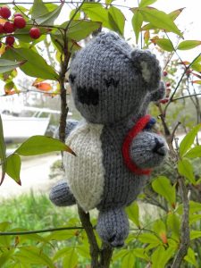 8 Koala Free Knitting Patterns ⋆ Bright Stuffs