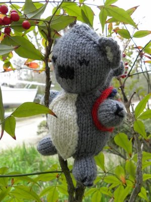 8 Koala Free Knitting Patterns ⋆ Bright Stuffs