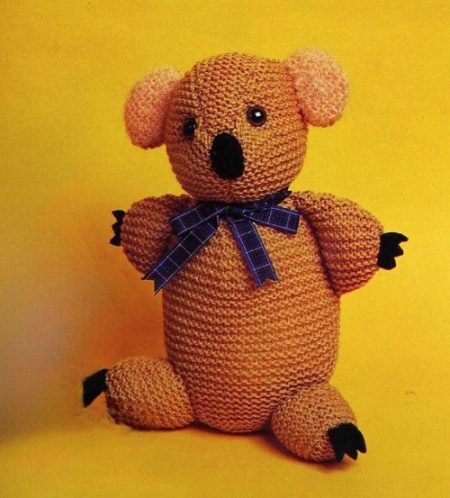 8 Koala Free Knitting Patterns ⋆ Bright Stuffs
