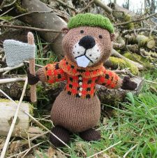 7 Knitted Beaver Free Patterns ⋆ Bright Stuffs