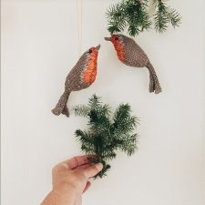 9 Knitted Robin Free Patterns ⋆ Bright Stuffs