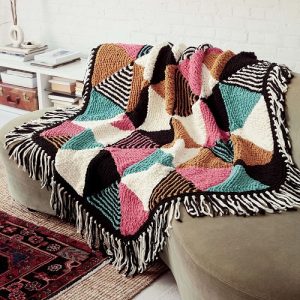 11 Hexagon Free Knitting Patterns ⋆ Bright Stuffs