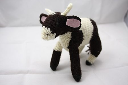 7 Knitted Cow Free Patterns ⋆ Bright Stuffs