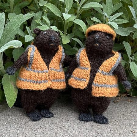 7 Knitted Beaver Free Patterns ⋆ Bright Stuffs