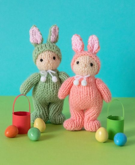 13 Easy to Knit Dolls Free Patterns ⋆ Bright Stuffs