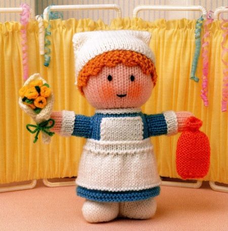 13 Easy to Knit Dolls Free Patterns ⋆ Bright Stuffs