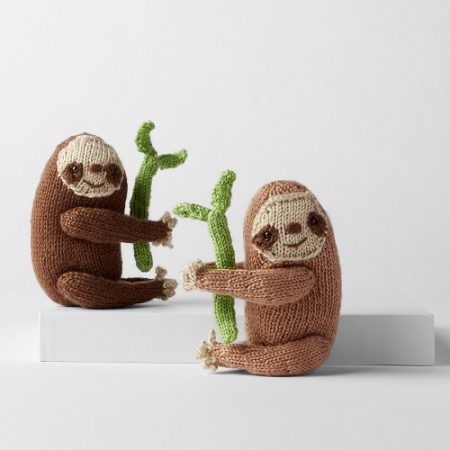 8 Knitted Sloth Free Patterns ⋆ Bright Stuffs