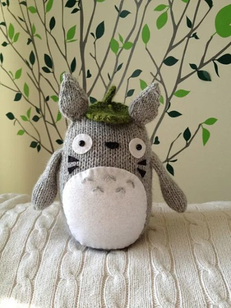 7 Unique Totoro Free Knitting Patterns ⋆ Bright Stuffs