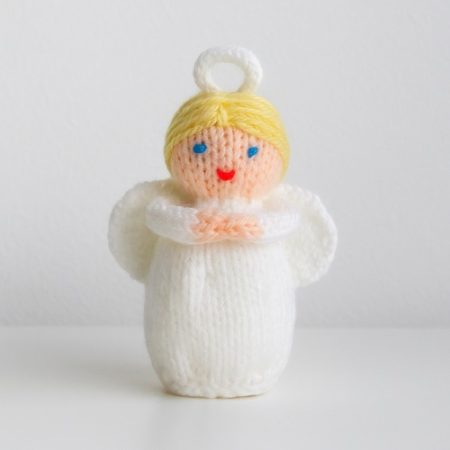 10 Angel Free Knitting Patterns ⋆ Bright Stuffs