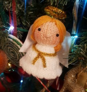 10 Angel Free Knitting Patterns ⋆ Bright Stuffs