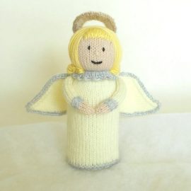 10 Angel Free Knitting Patterns ⋆ Bright Stuffs