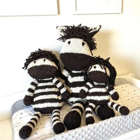 6 Group of Zebra Free Knitting Patterns ⋆ Bright Stuffs