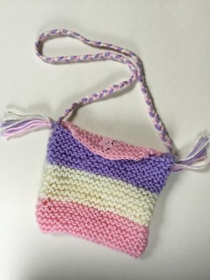 8 Knitted Kids Bag Free Patterns ⋆ Bright Stuffs