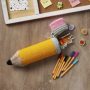 9 Knitted Pencil Case Free Patterns ⋆ Bright Stuffs