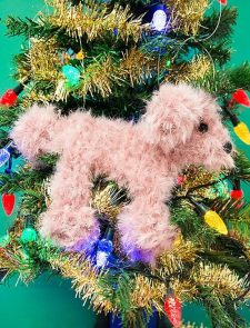 6 Poodle Free Knitting Patterns ⋆ Bright Stuffs