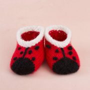 12 Unique Baby Booties Free Knitting Patterns ⋆ Bright Stuffs