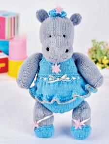 10 Unique Ballerina Toy Free Knitting Patterns ⋆ Bright Stuffs