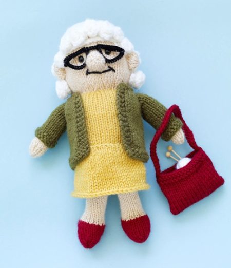 16 Cartoon Characters Free Knitting Patterns ⋆ Bright Stuffs
