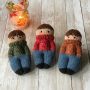 6 Knitted Human Dolls Free Patterns ⋆ Bright Stuffs