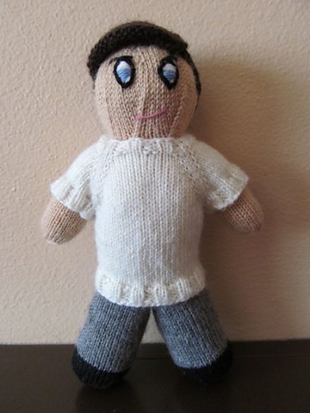 6 Knitted Human Dolls Free Patterns ⋆ Bright Stuffs