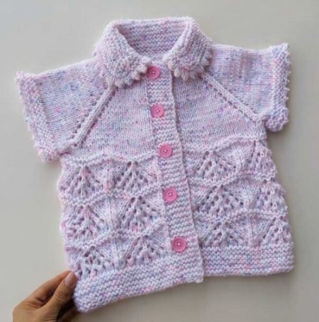 13 Free Baby Cardigan Knitting Patterns ⋆ Bright Stuffs