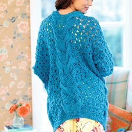 16 Chunky Cardigan Free Knitting Patterns ⋆ Bright Stuffs