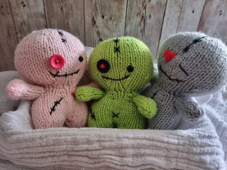 10 Halloween Toys Free Knitting Patterns ⋆ Bright Stuffs