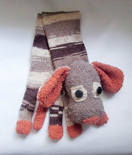 11 Knitted Animal Scarf Free Patterns ⋆ Bright Stuffs