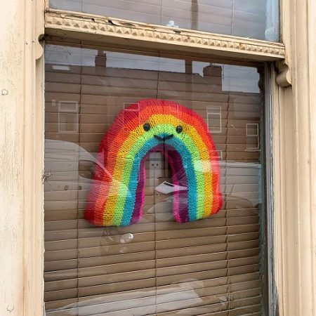 7 Knitted Rainbow Toys Free Patterns ⋆ Bright Stuffs