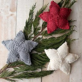 15 Unique Star Free Knitting Patterns ⋆ Bright Stuffs