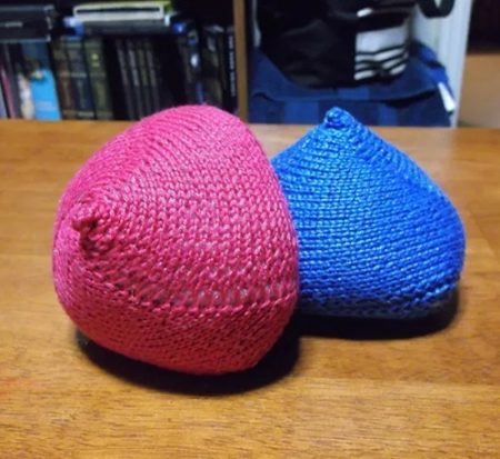 7 Knitted Knockers Free Patterns ⋆ Bright Stuffs