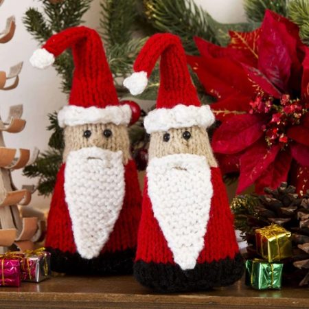 13 Unique Santa Free Knitting Patterns ⋆ Bright Stuffs