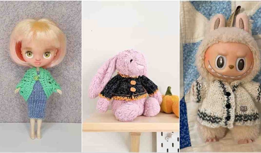 10 Knitted Comfort Dolls Free Patterns ⋆ Bright Stuffs