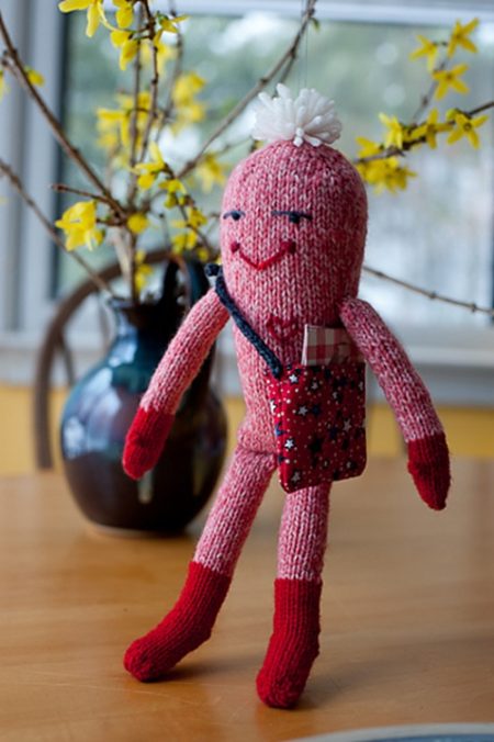 Valentine Toy Free Knitting Patterns ⋆ Bright Stuffs