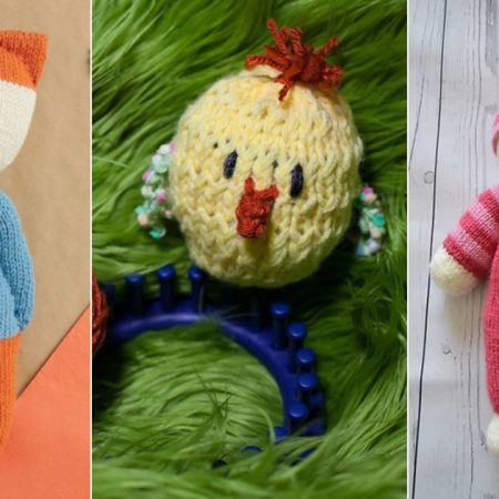 10 Knitted Comfort Dolls Free Patterns ⋆ Bright Stuffs