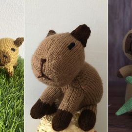 13 Emotional Support Animal Free Knitting Patterns ⋆ Bright Stuffs