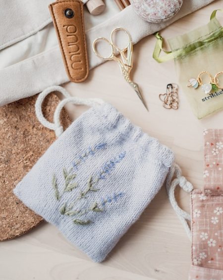 7 Unique Lavender Free Knitting Patterns ⋆ Bright Stuffs